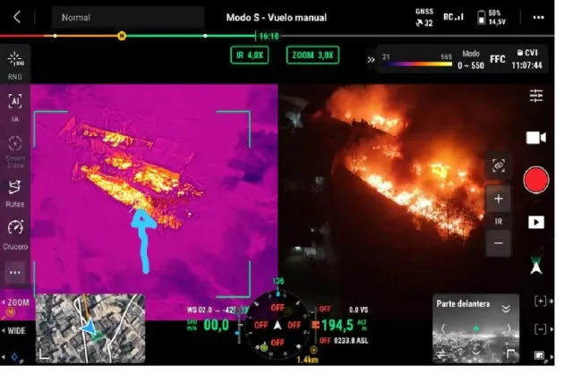 Voraz incendio devora bodega de reciclaje y calcina varias viviendas en ...