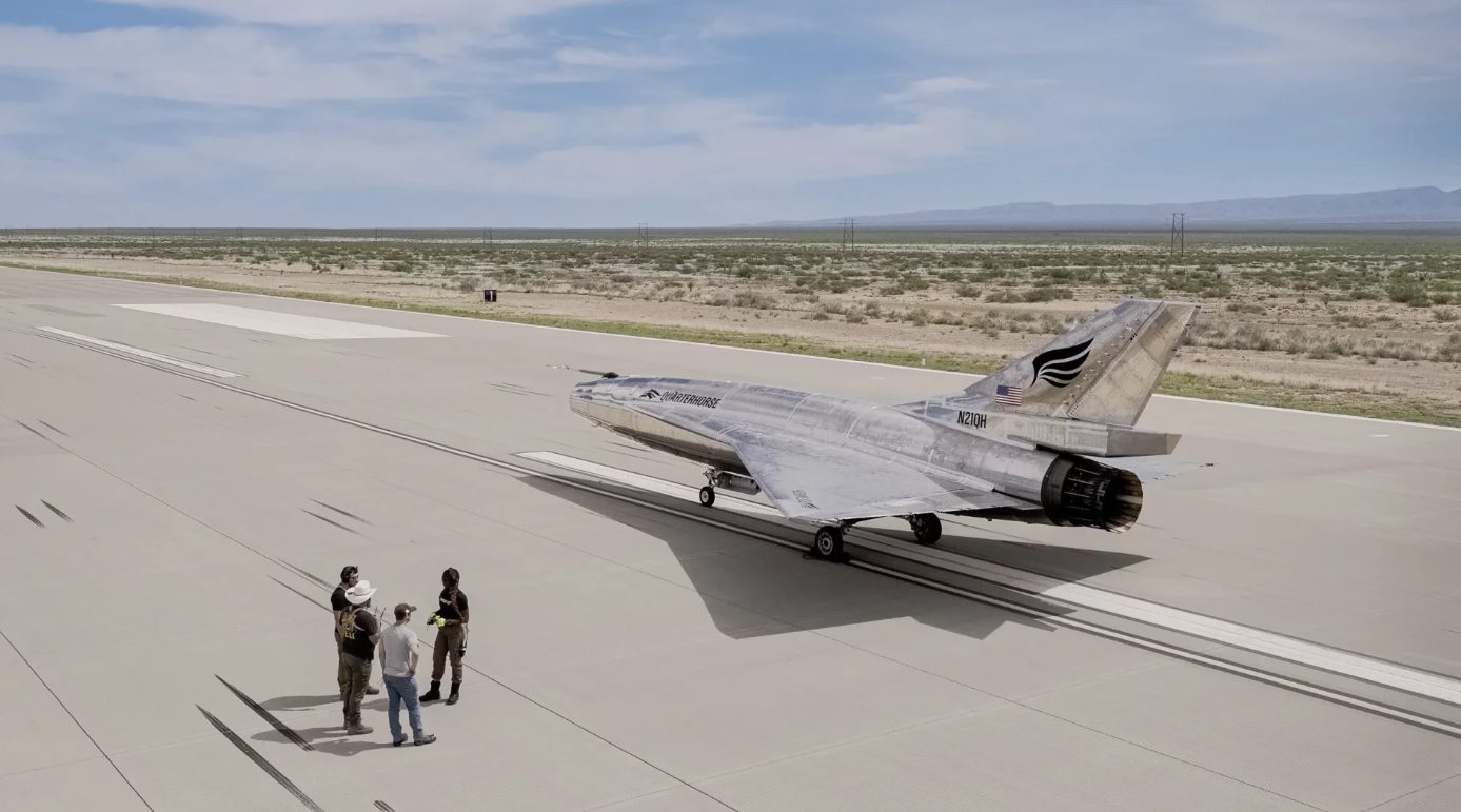 Hermeus' Quarterhorse Mk 2.1 prototype breaks the sound barrier