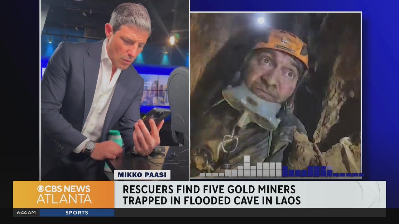 Rescuers find 5 gold miners trapped in flooded cave in Laos
