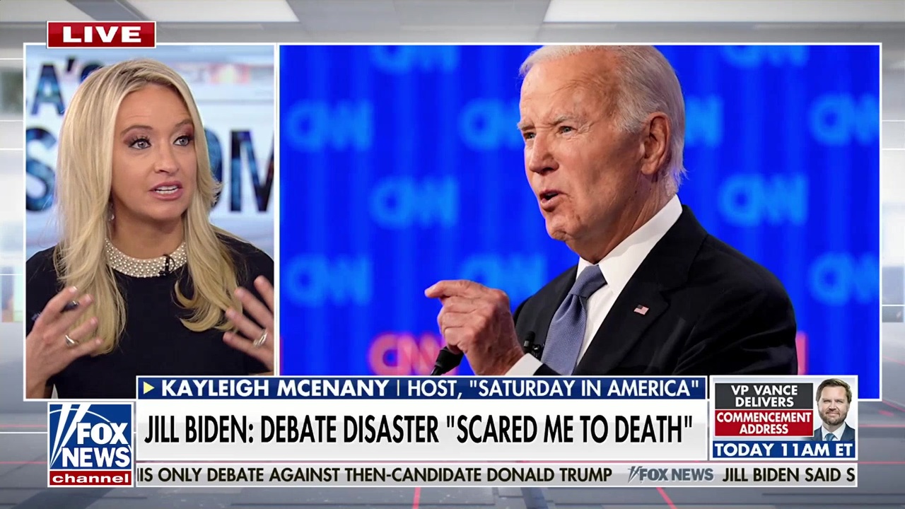 Kayleigh McEnany accuses Jill Biden of 'fraud' over debate comments