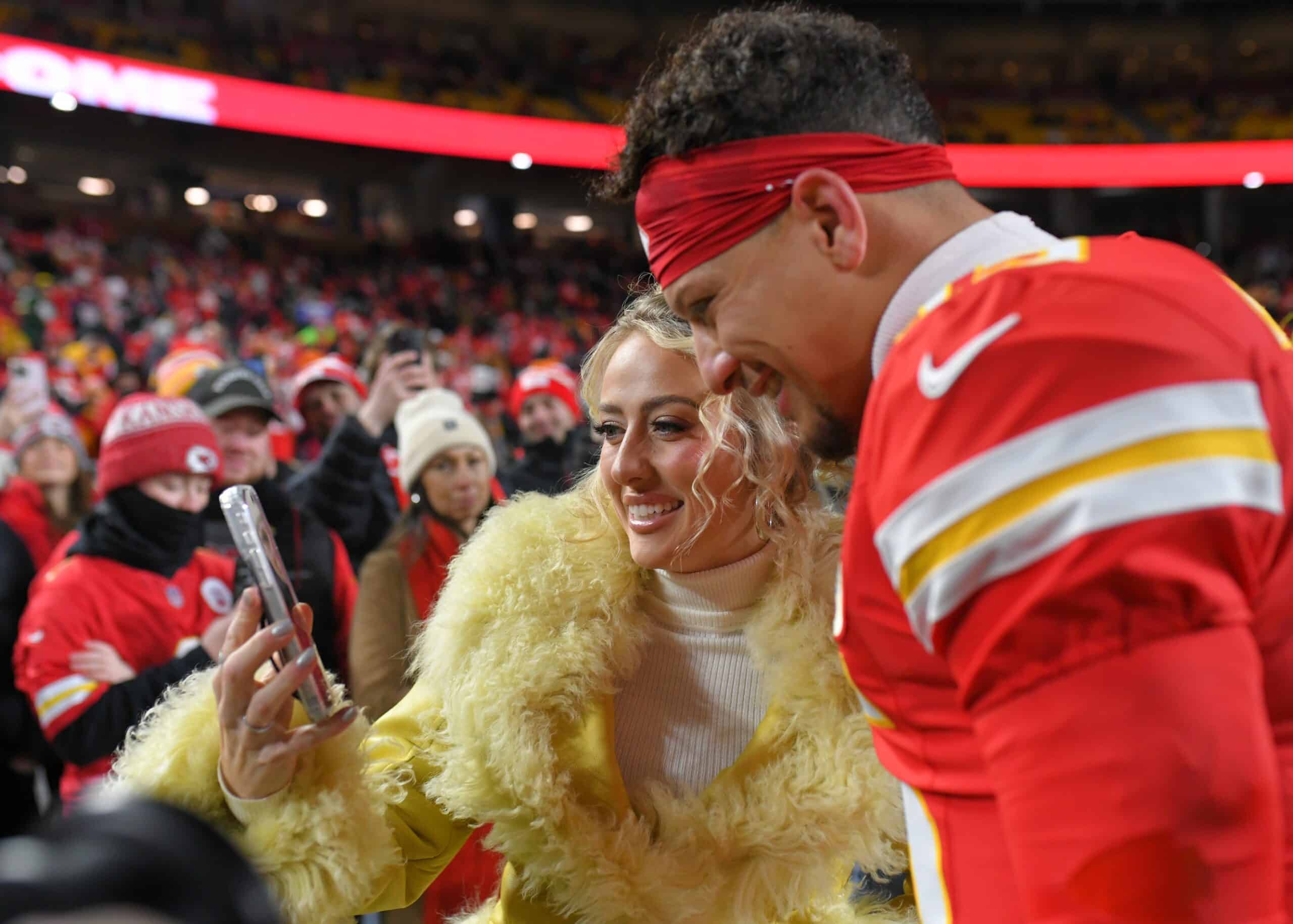 I can't take it: Brittany Mahomes says baby Golden Raye clearly takes ...