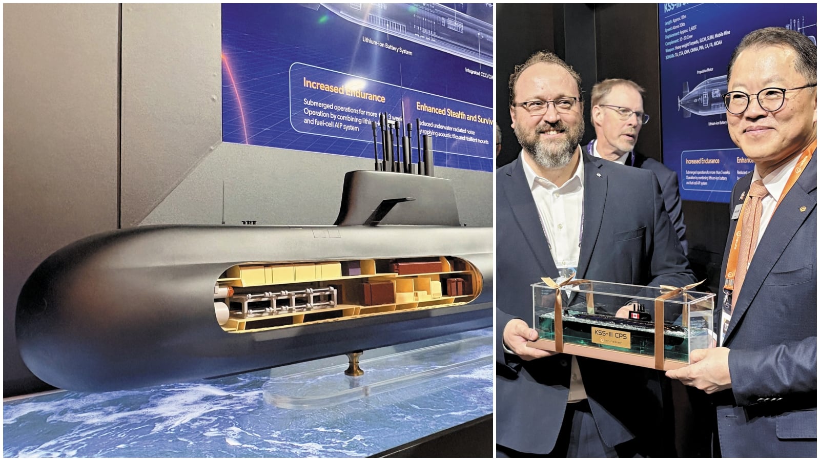 Korea, Germany vie for Canada submarine deal with industry packages