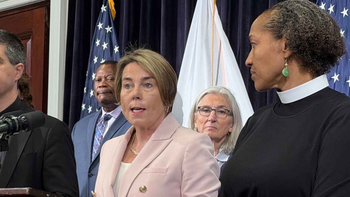 Healey doubles down on denying ICE confidential license plates