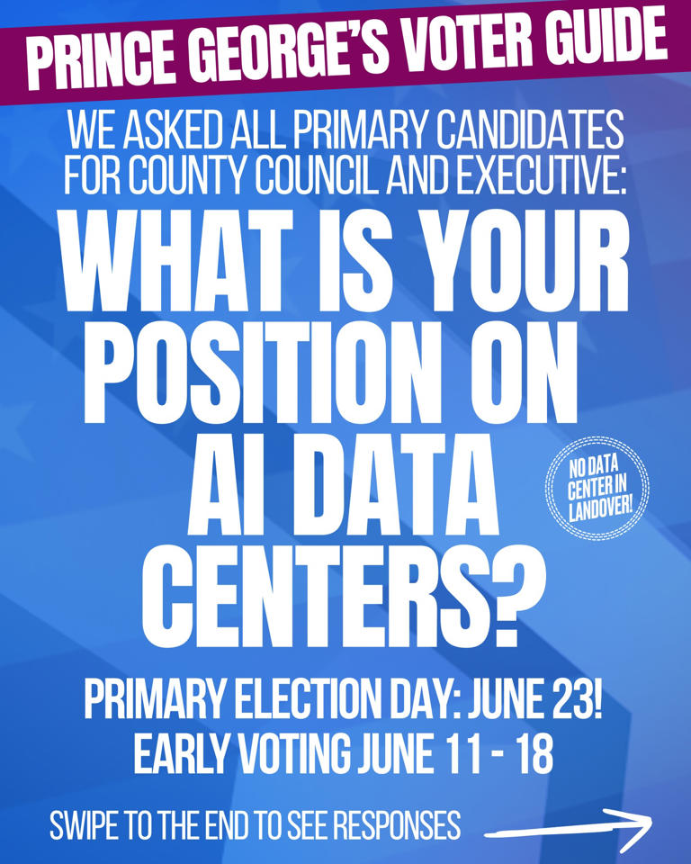 Where do they stand? PG County candidates must go on record as AI data ...