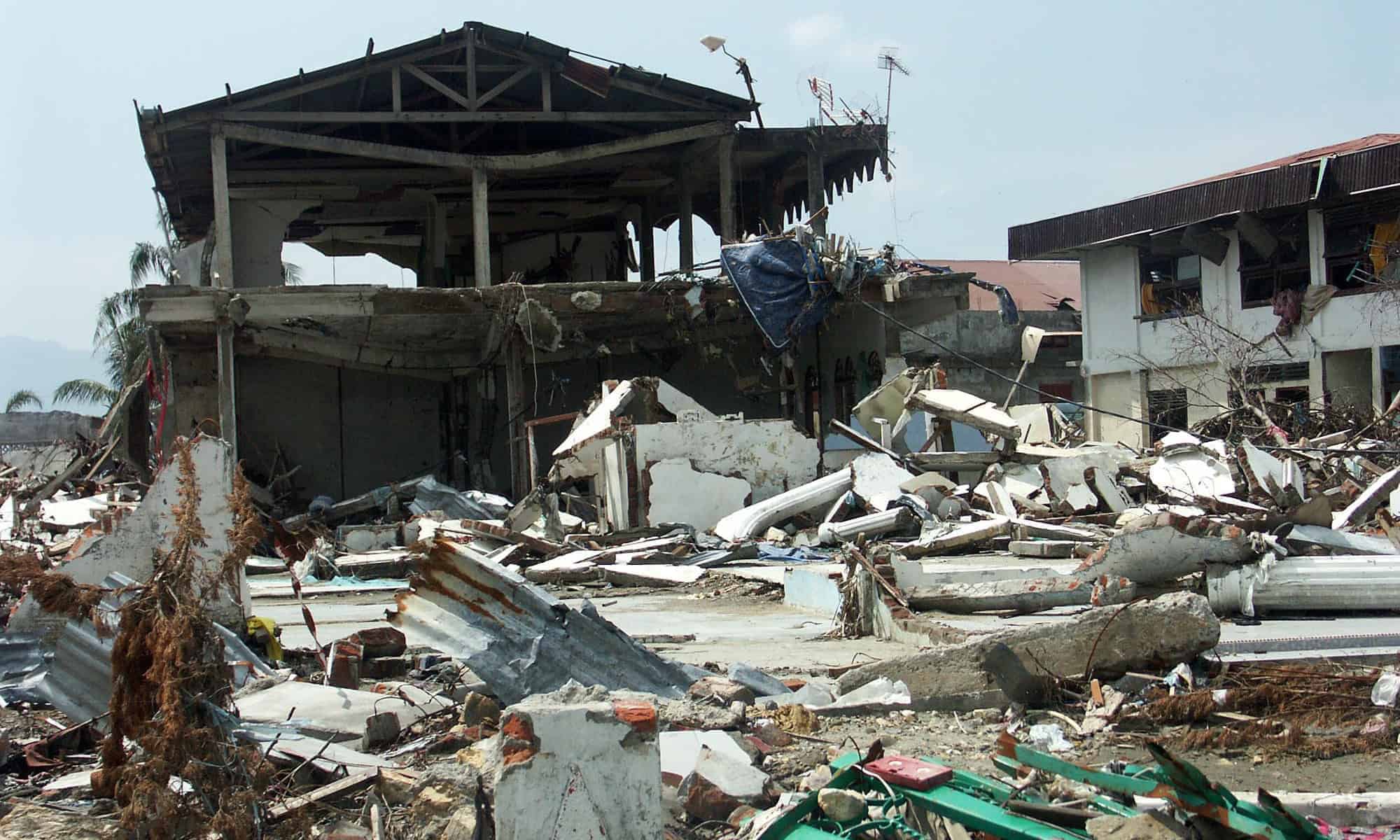 The California tsunami that destroyed nearly 300 homes and buildings