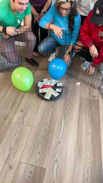 Funny Roomba game with the family