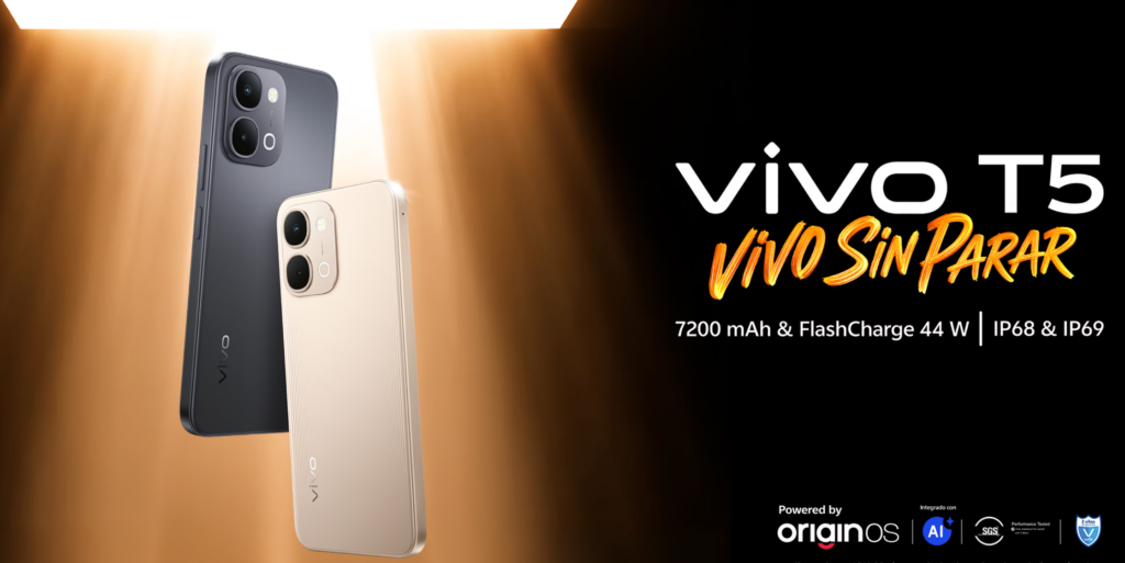 Vivo T5 launches with 120Hz display, 7,200mAh battery, 50MP dual cameras