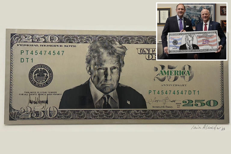 Trump’s team pushes for new $250 bill with his face on it — but there’s ...