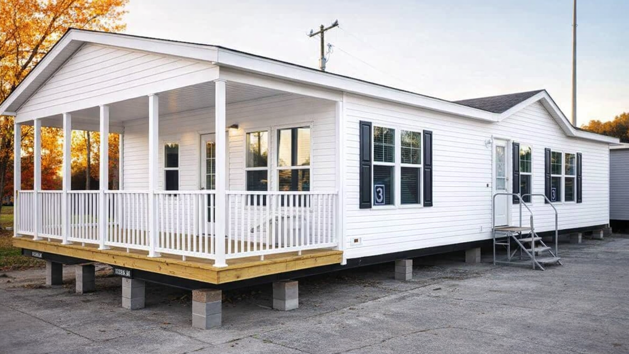 This 3-bedroom mobile home proves affordable homes still exist