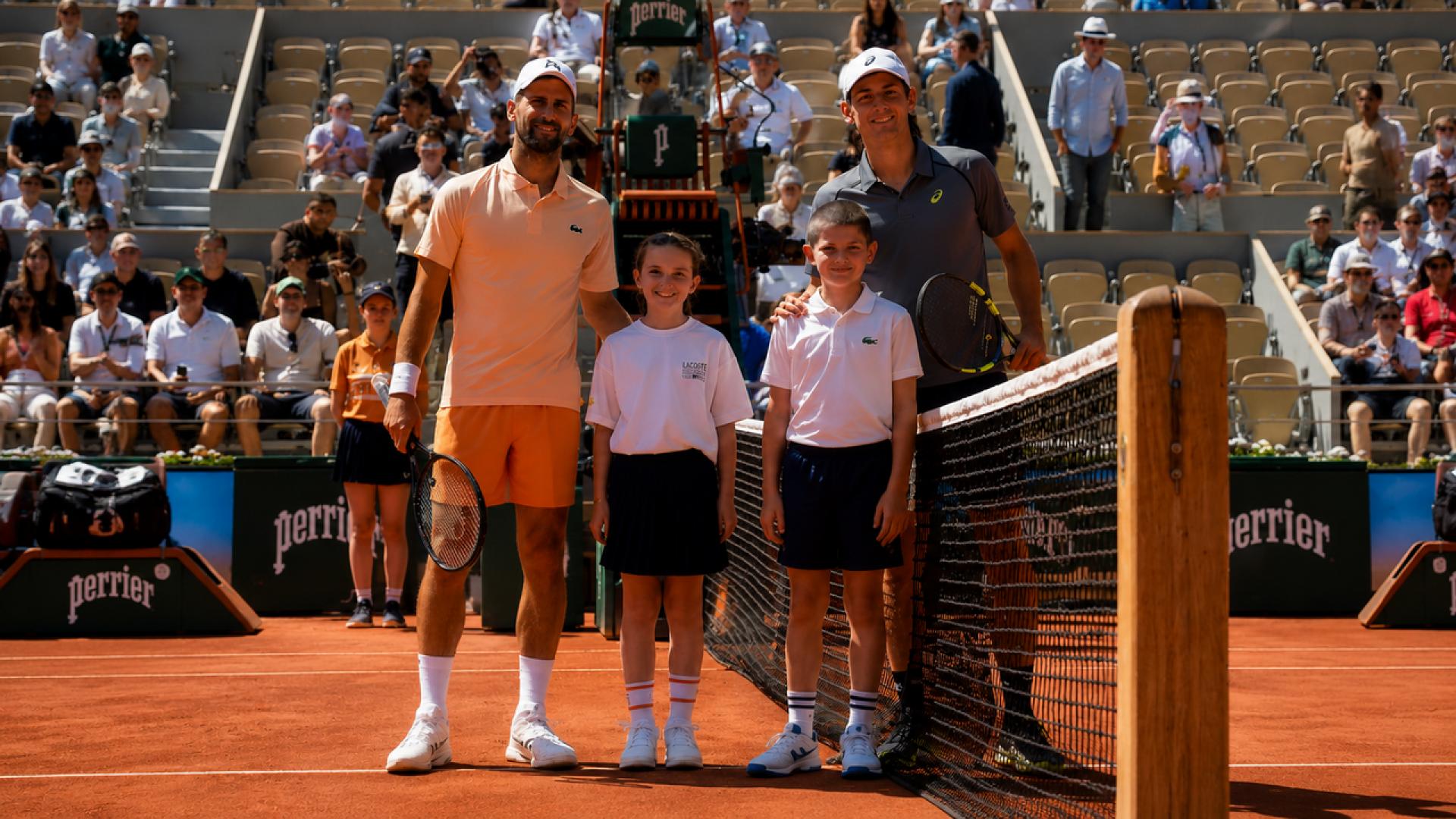 Valentin Royer habla sobre las molestias físicas de Novak Djokovic
