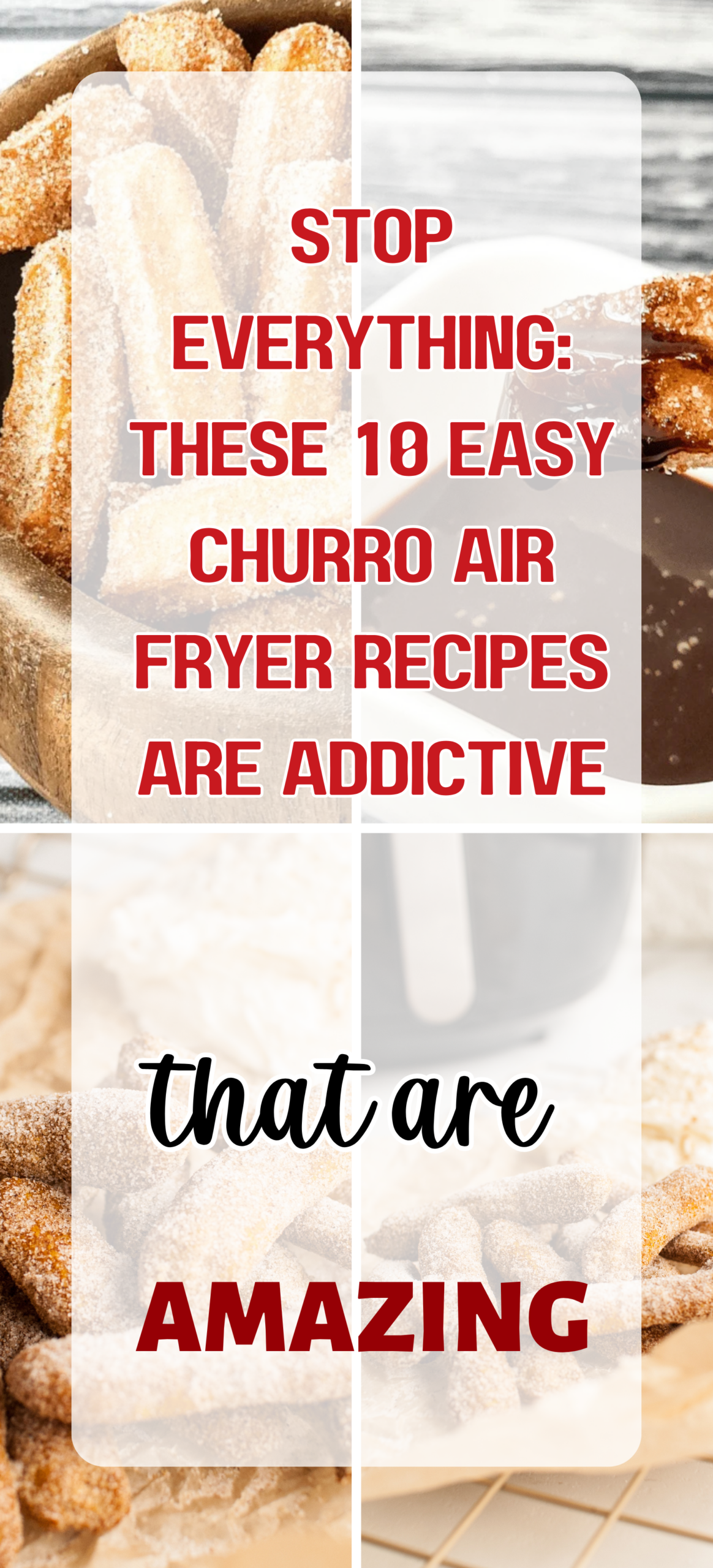 Stop everything: These 10 easy churro air fryer recipes are addictive
