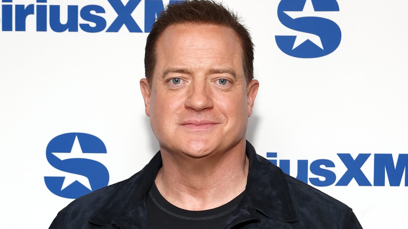 Brendan Fraser makes rare red carpet appearance with sons