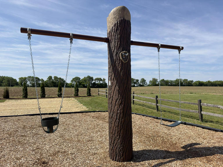 Ribbon-cutting held for Jean Twyning Nature Playground in Belvidere