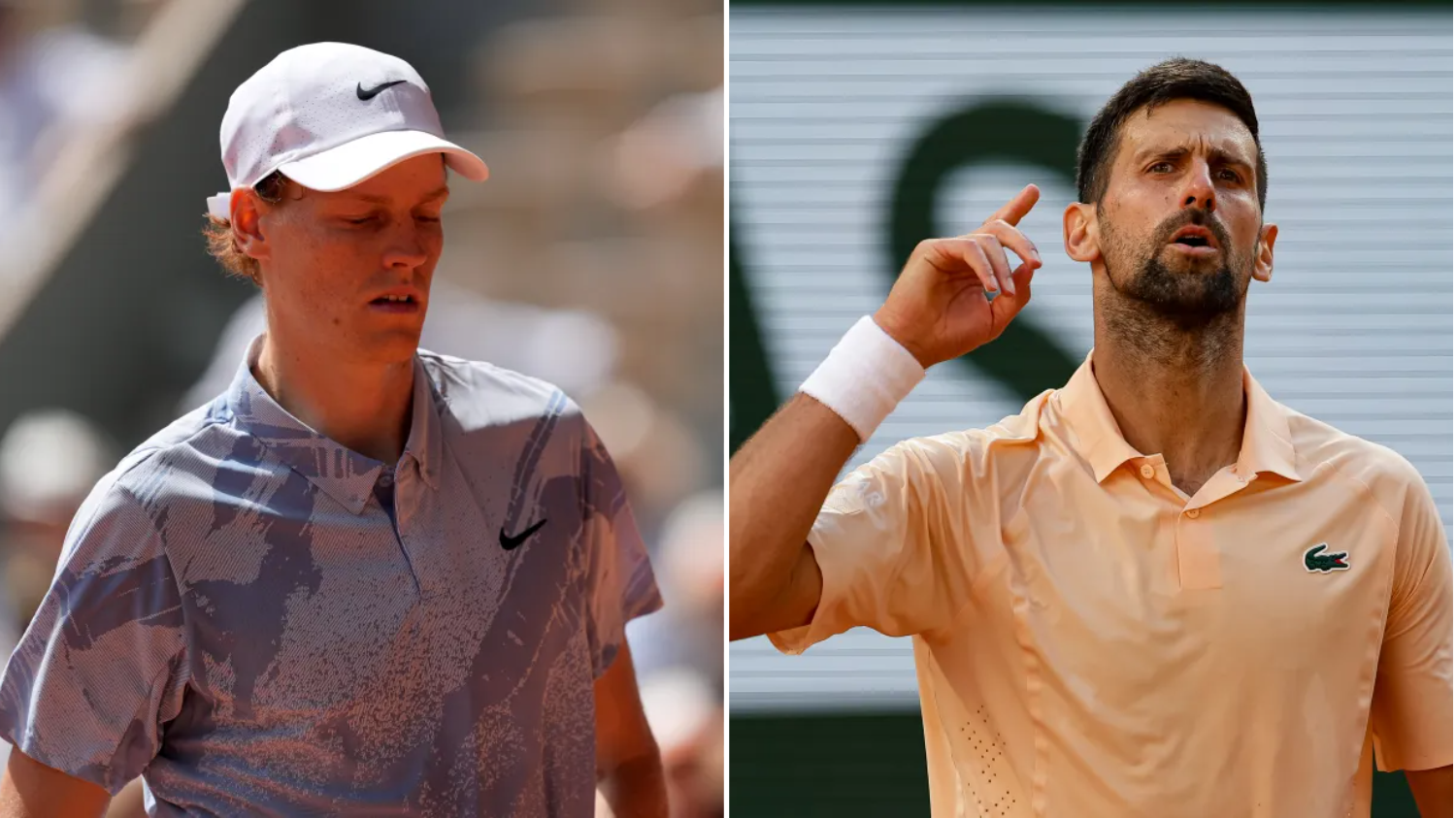 John McEnroe: Novak Djokovic primed after Jannik Sinner’s shock French ...