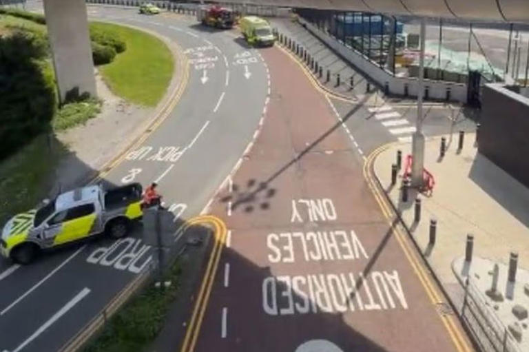 Manchester Airport passenger protest sparks four-hour stand-off