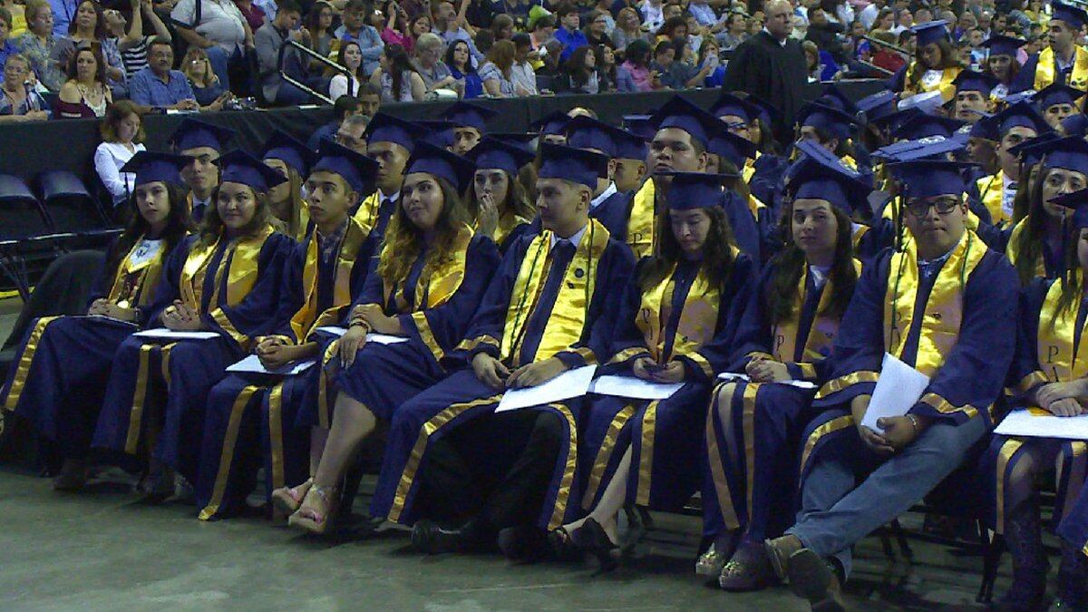 UISD graduation ceremonies underway at Sames Auto Arena