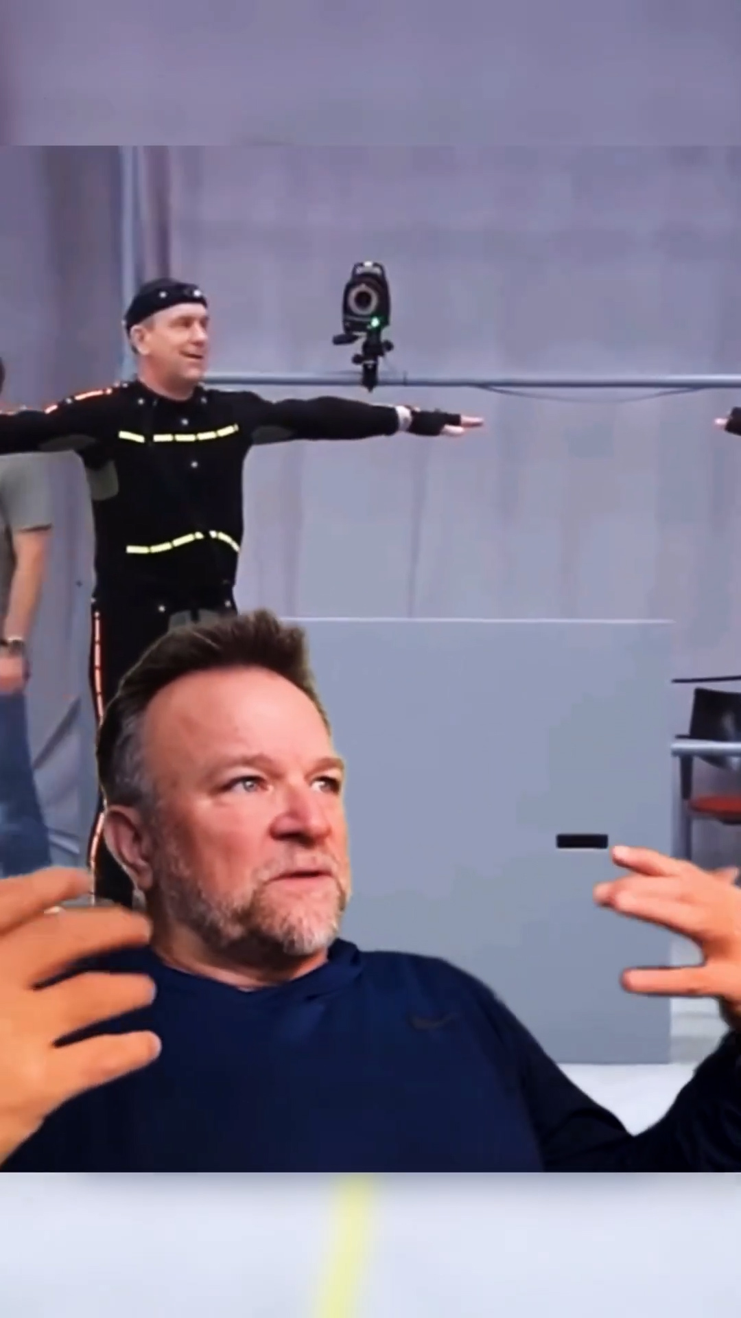 Michael from GTA 5 behind the scenes