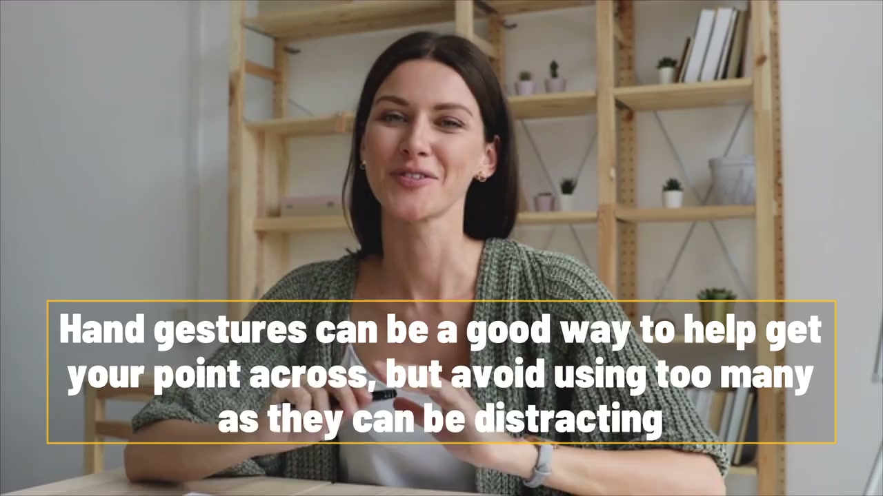 Five body language tips to improve your virtual interview skills