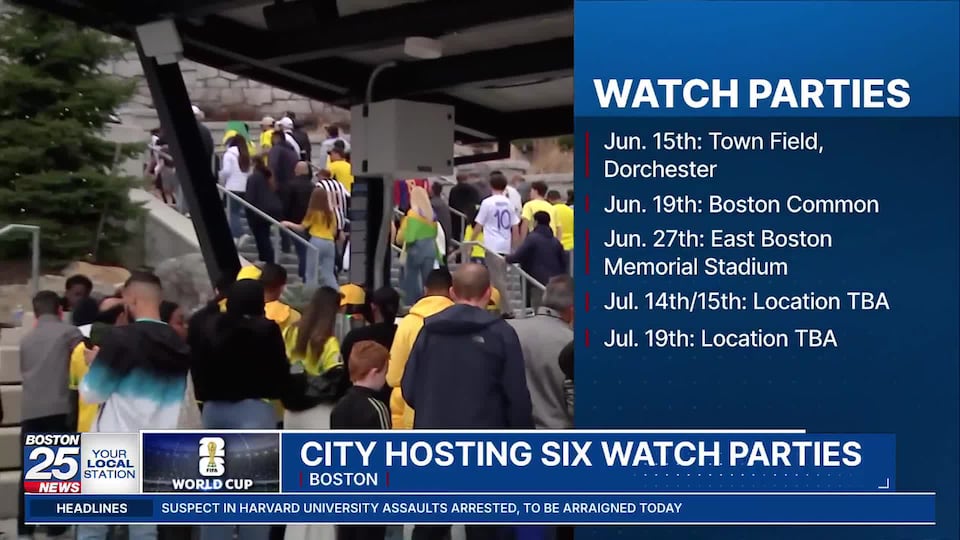 Boston announces 6 watch parties for FIFA World Cup