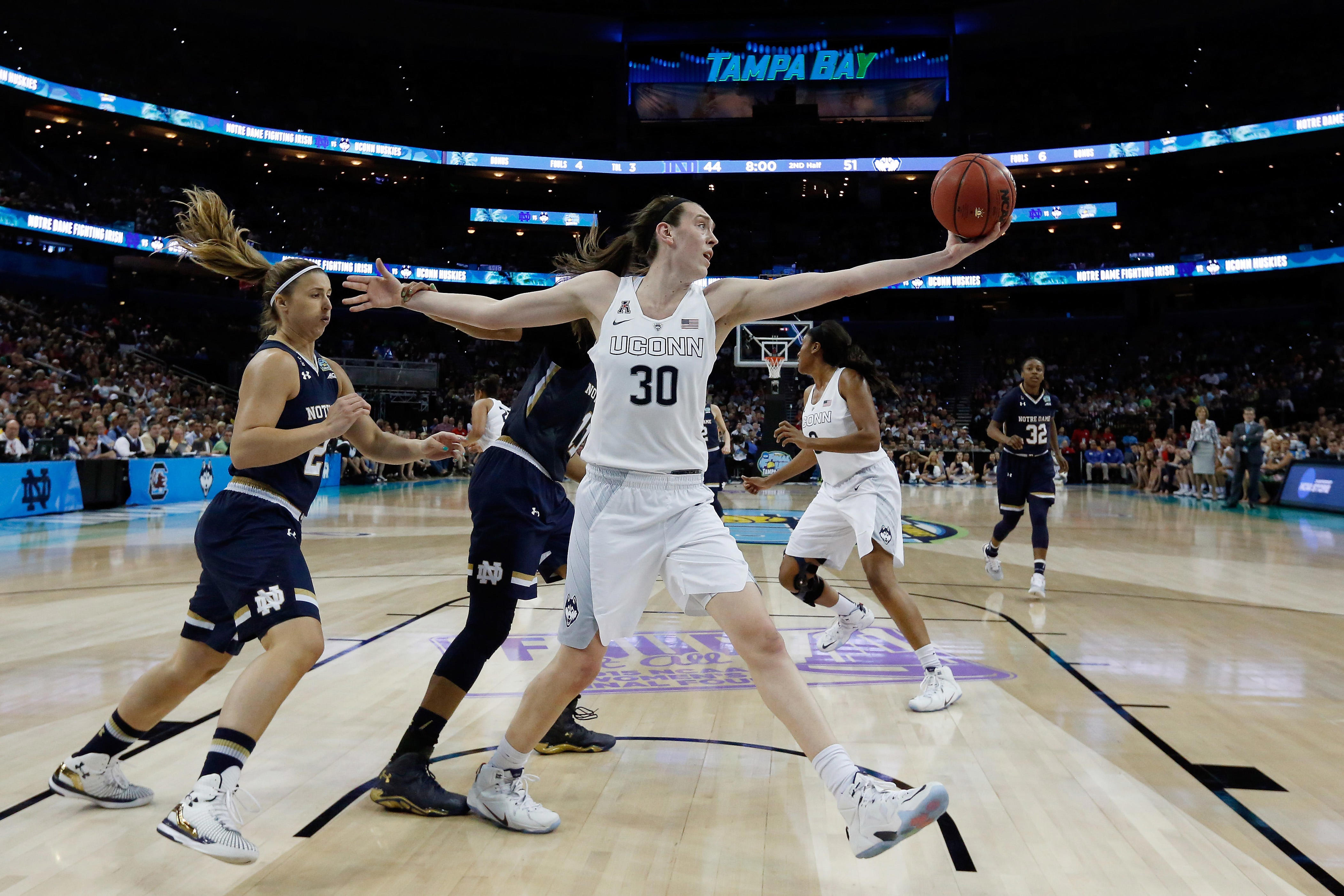 Breanna Stewart’s basketball career from college to the WNBA