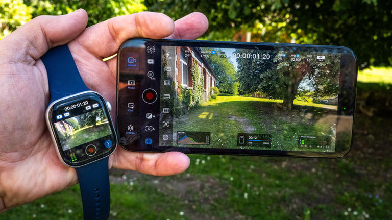 Blackmagic camera hands-on: Apple Watch compatibility gives vloggers ...