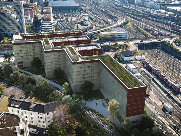 577 serviced apartments statt Büros: Neue Pläne für Areal im Gallus