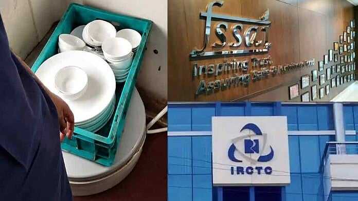 FSSAI notice to IRCTC over video showing utensils washed in train toilet