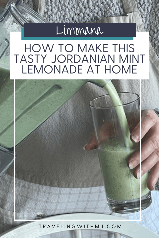 How to make limonana, tasty mint lemonade