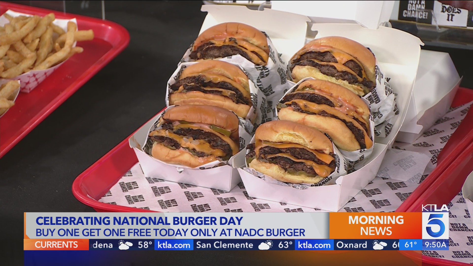 Celebrating National Burger Day with NADC Burger