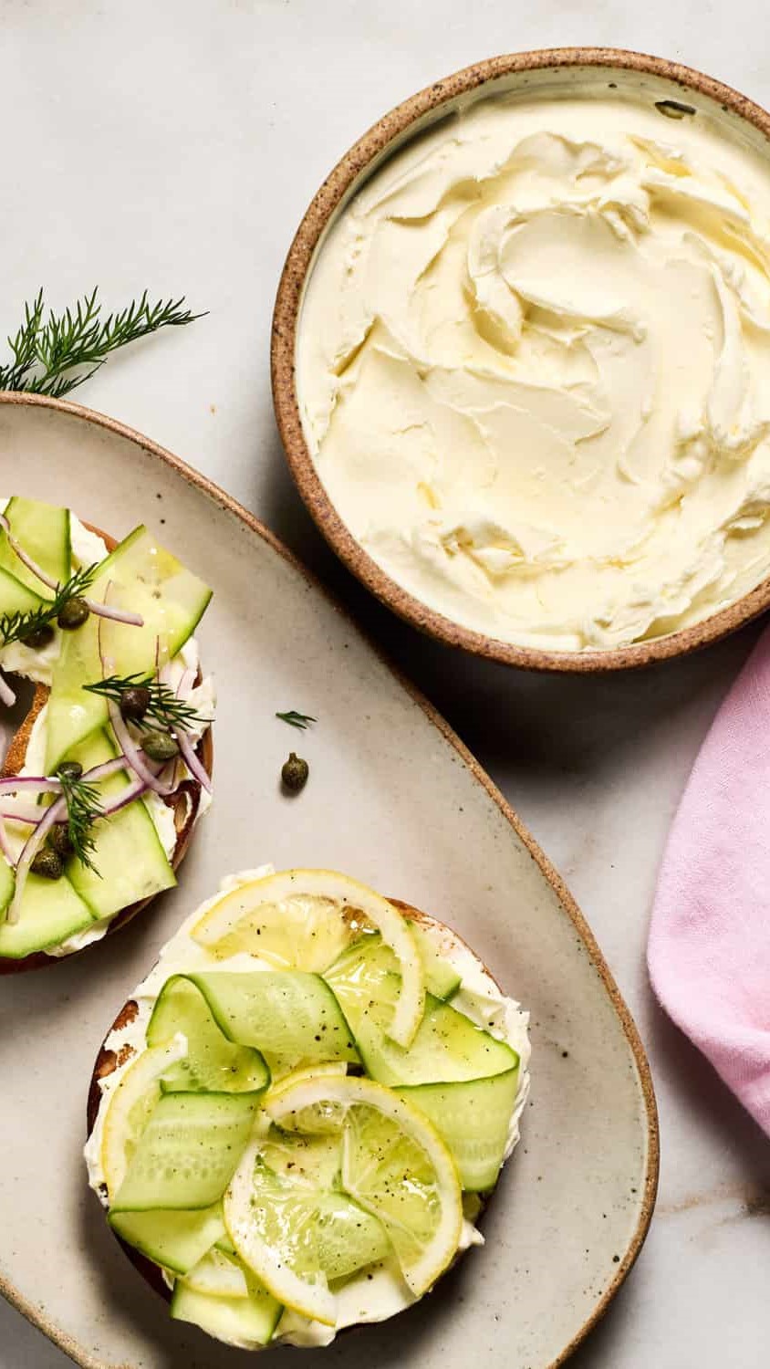 Homemade cream cheese recipe