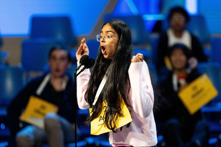 A North Texas student is competing in the National Spelling Bee tonight ...