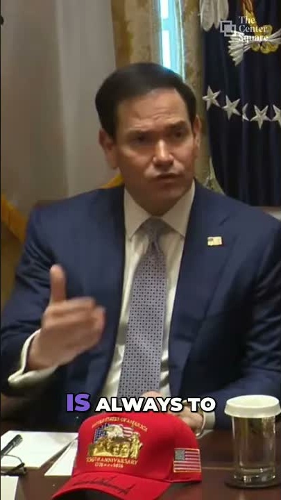 Rubio discusses diplomacy and ongoing Iran nuclear negotiations