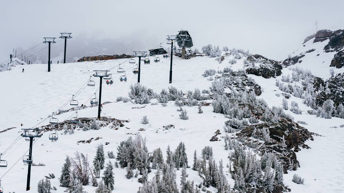 Mammoth Mountain just recorded 5 inches of new snow (photos)