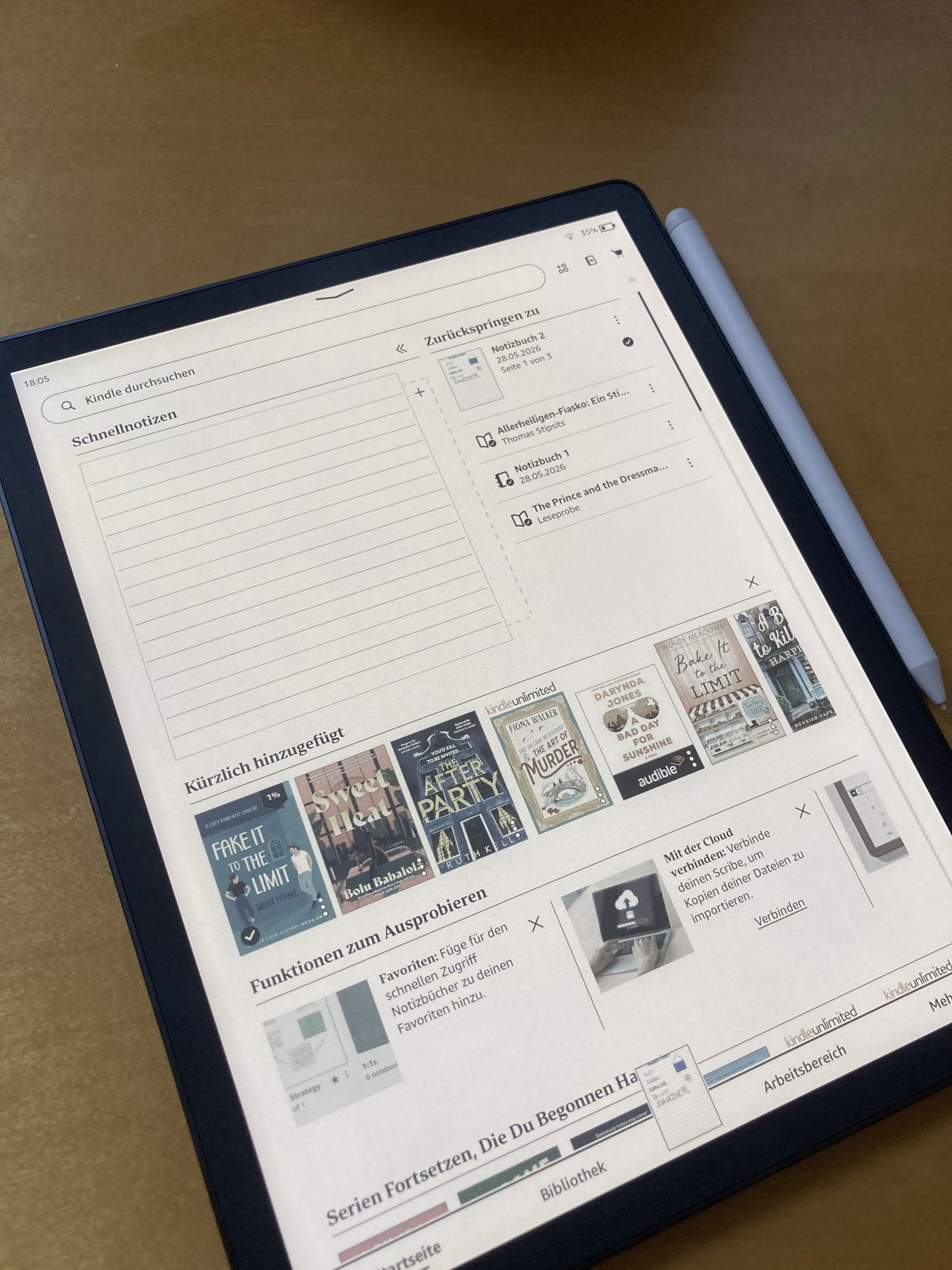 Bilder: Kindle Scribe Colorsoft im Test