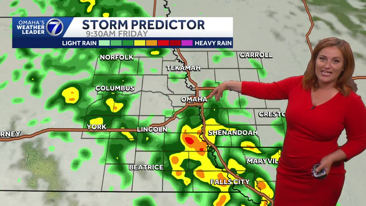 Cloudy, breezy and warm Thursday afternoon for Omaha area