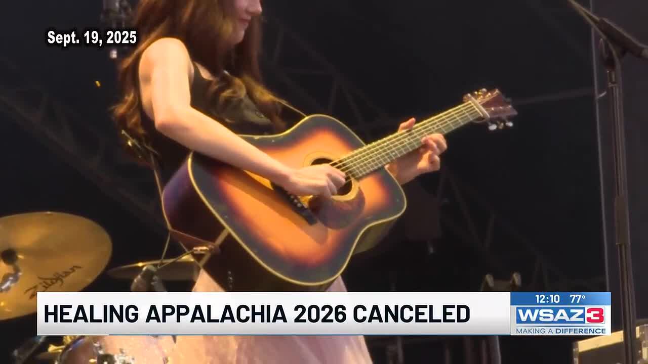 Healing Appalachia 2026 canceled