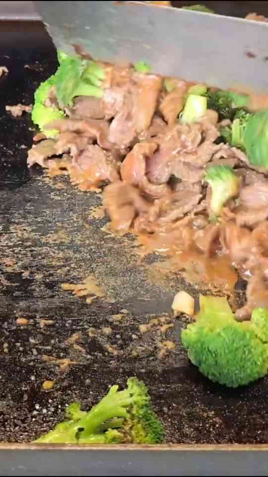 Complete your Blackstone beef and broccoli with flavorful finishing touches