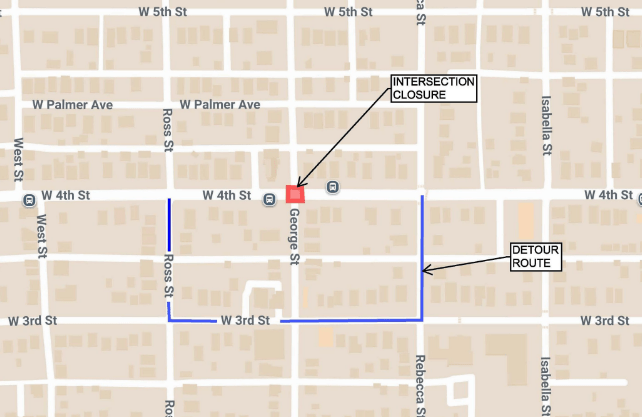 Sioux City westside intersection to close for a few days
