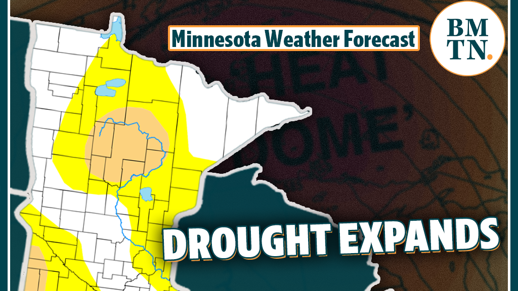 Drought expands as heat dome limits opportunities for rain
