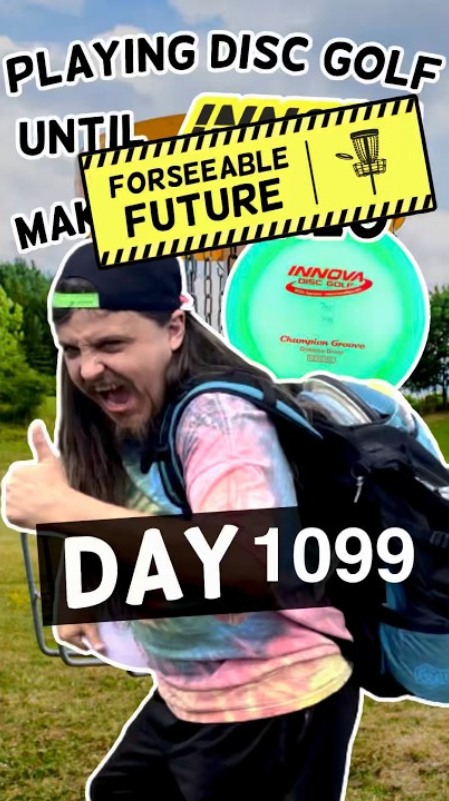 Day 1099 of disc golf keeps the incredible streak alive