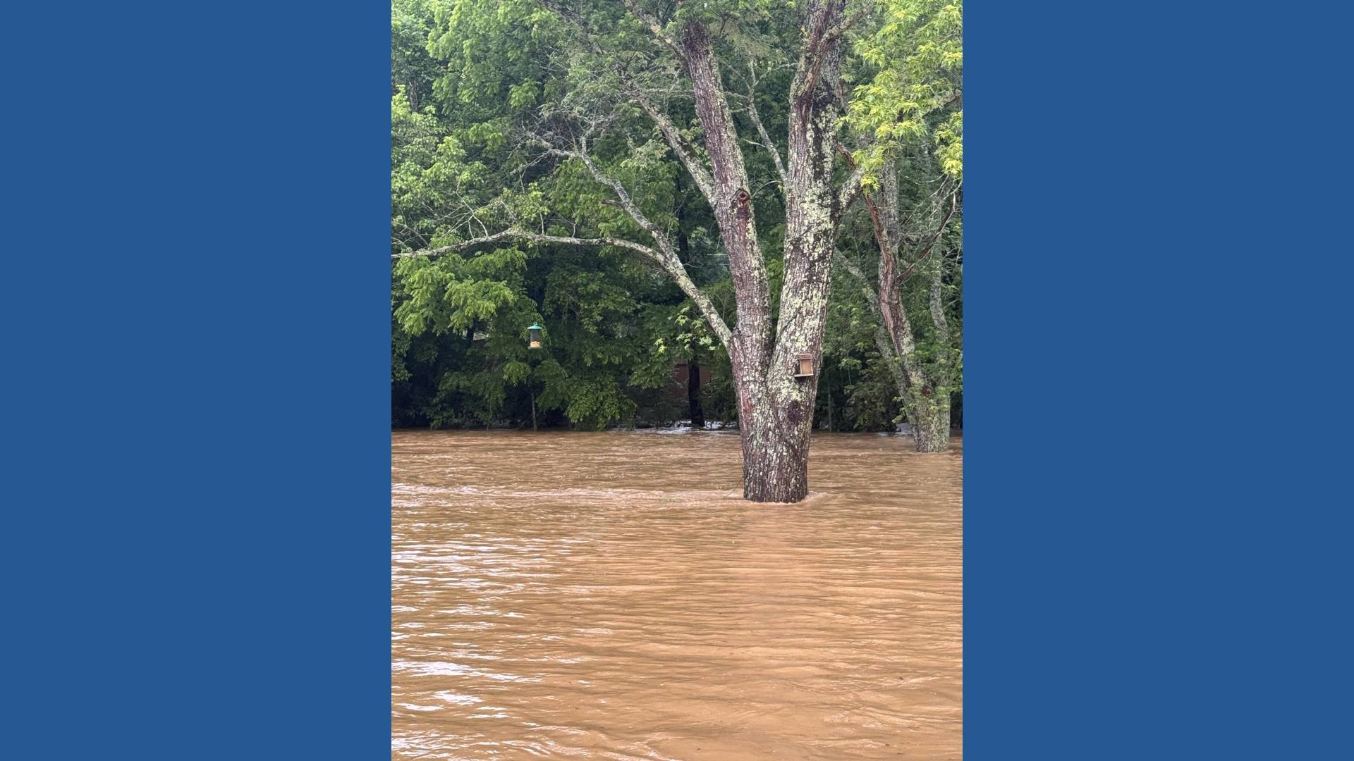 Road closures in Cocke County due to flash flooding