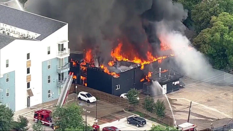 Explosion reported at Dallas apartment building as smoke billows over scene