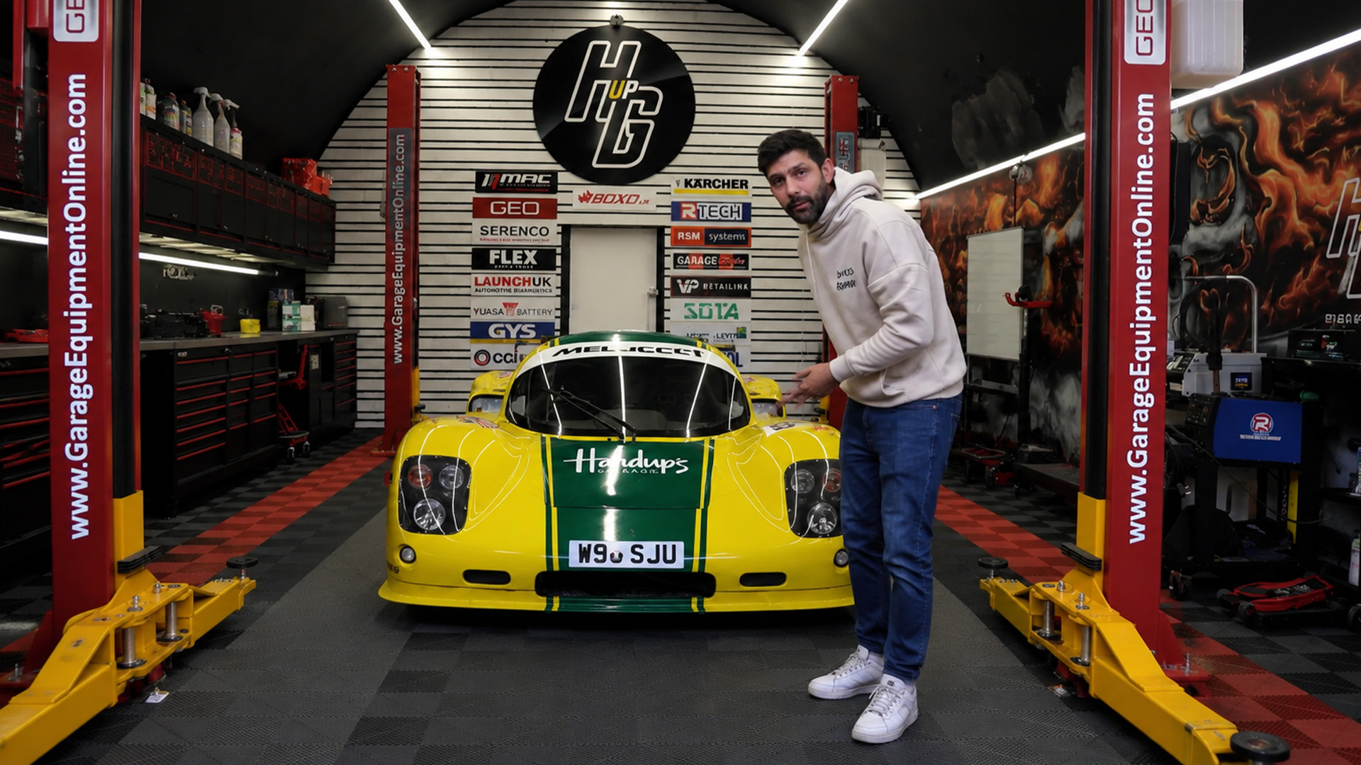 Building my dream car studio inside an old fort
