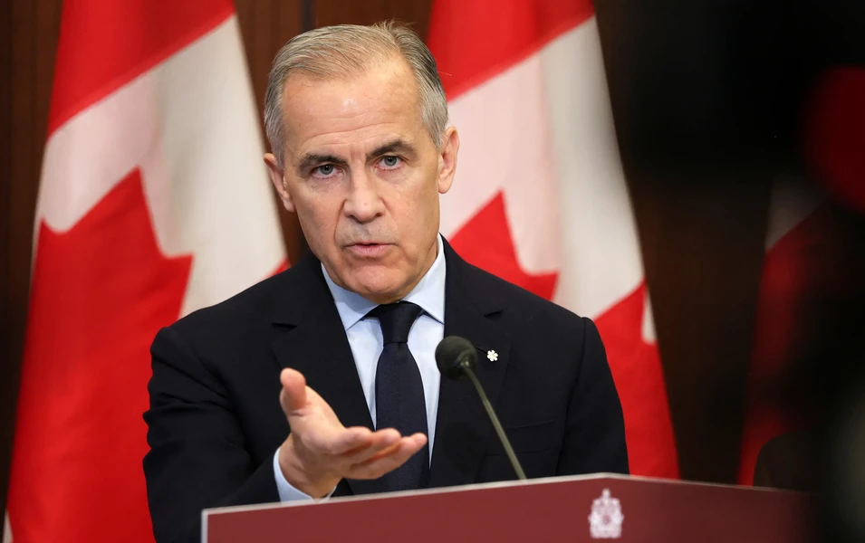 Carney courts Wall Street as US trade stance hardens