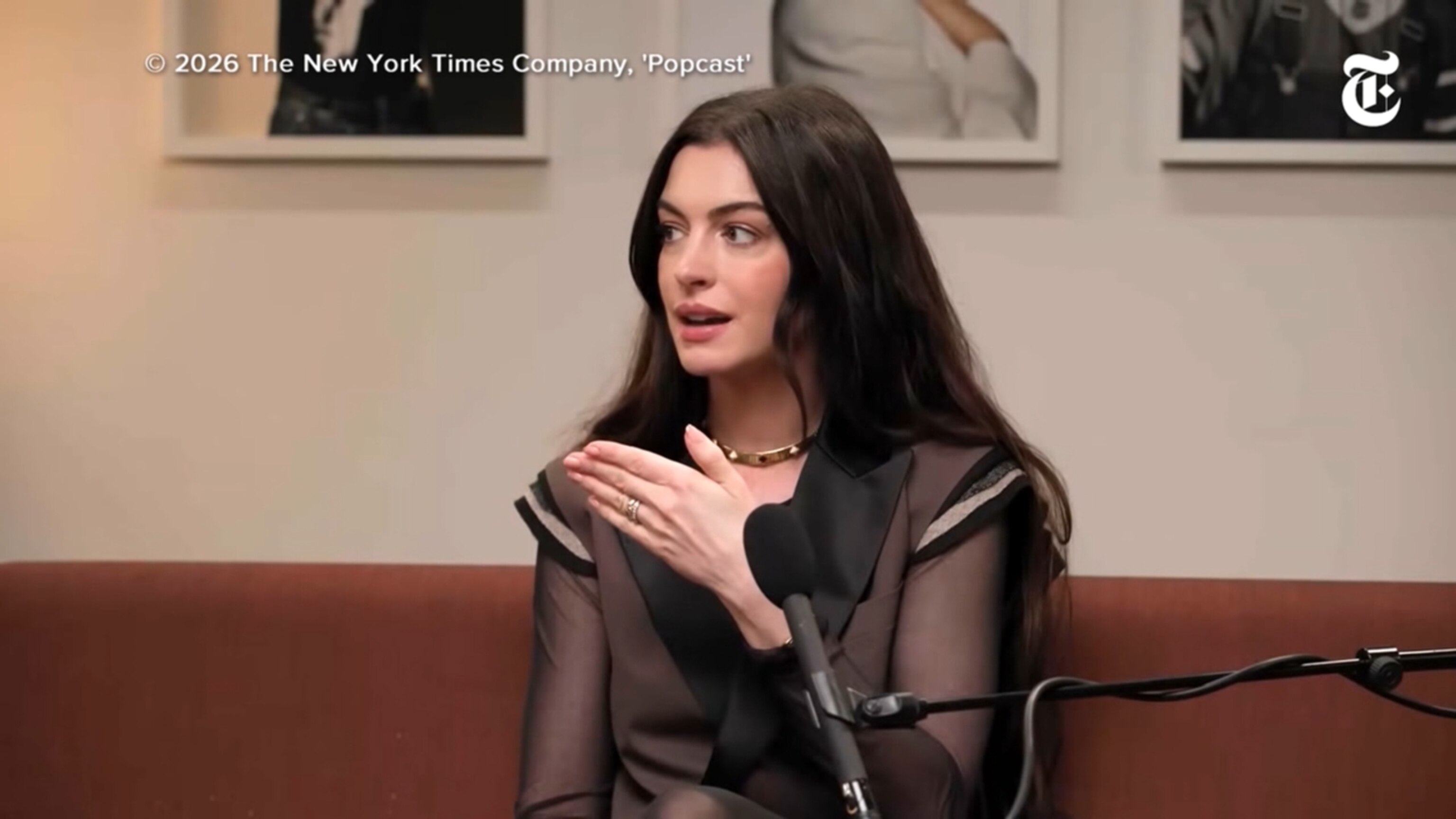 Anne Hathaway opens up about early-onset cataract