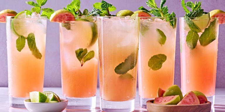My guava mojito is tailor-made for sipping poolside