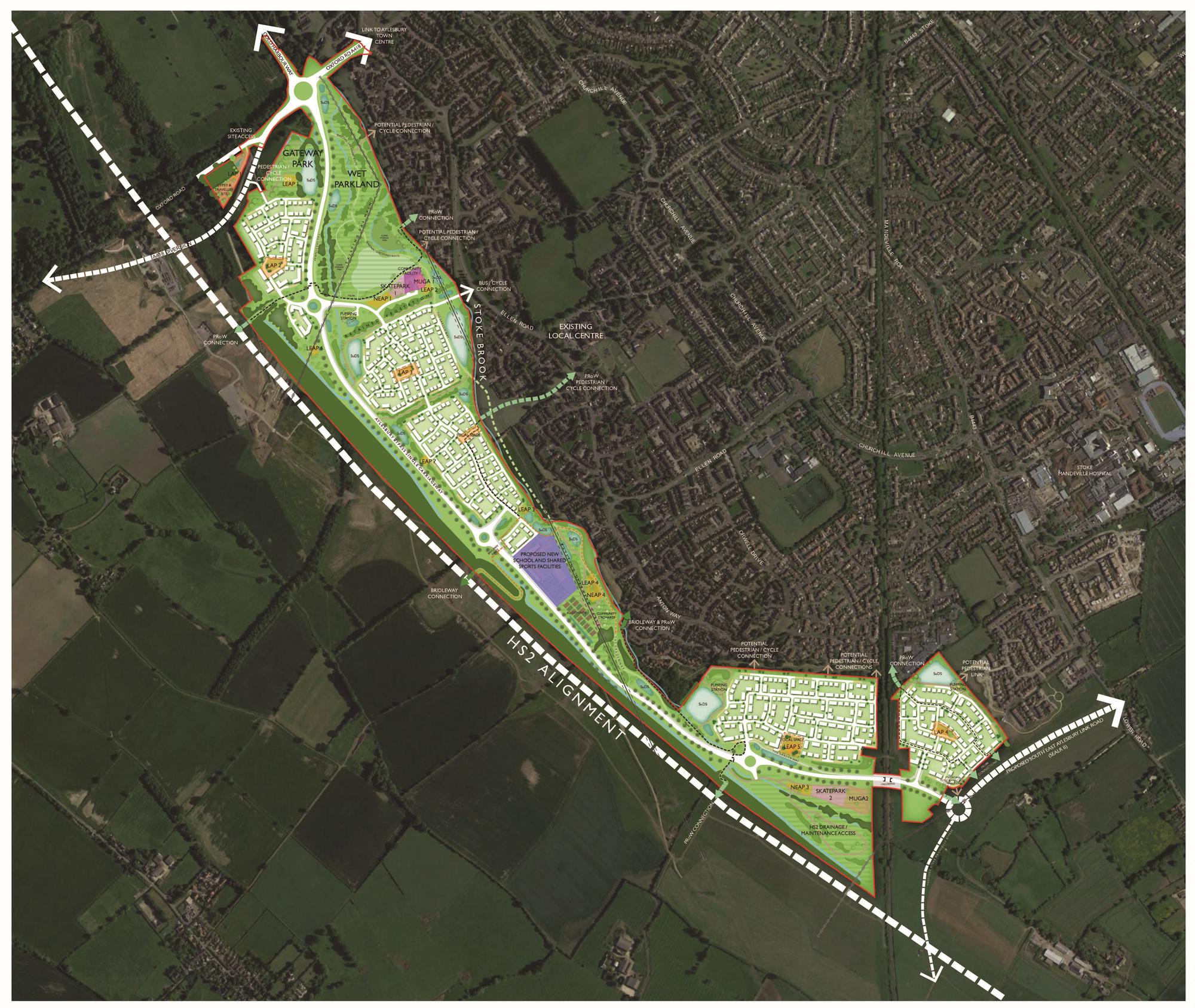 Planning approval granted for 1,400-home development in Aylesbury ...