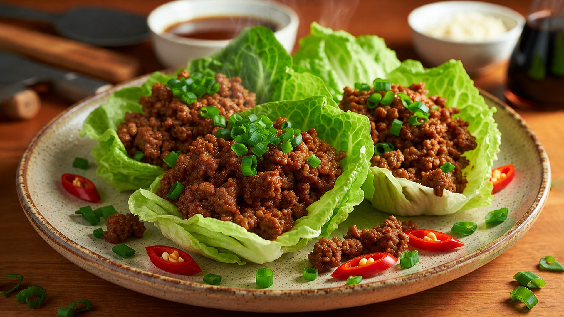 Why beef lettuce wraps feel light yet flavorful