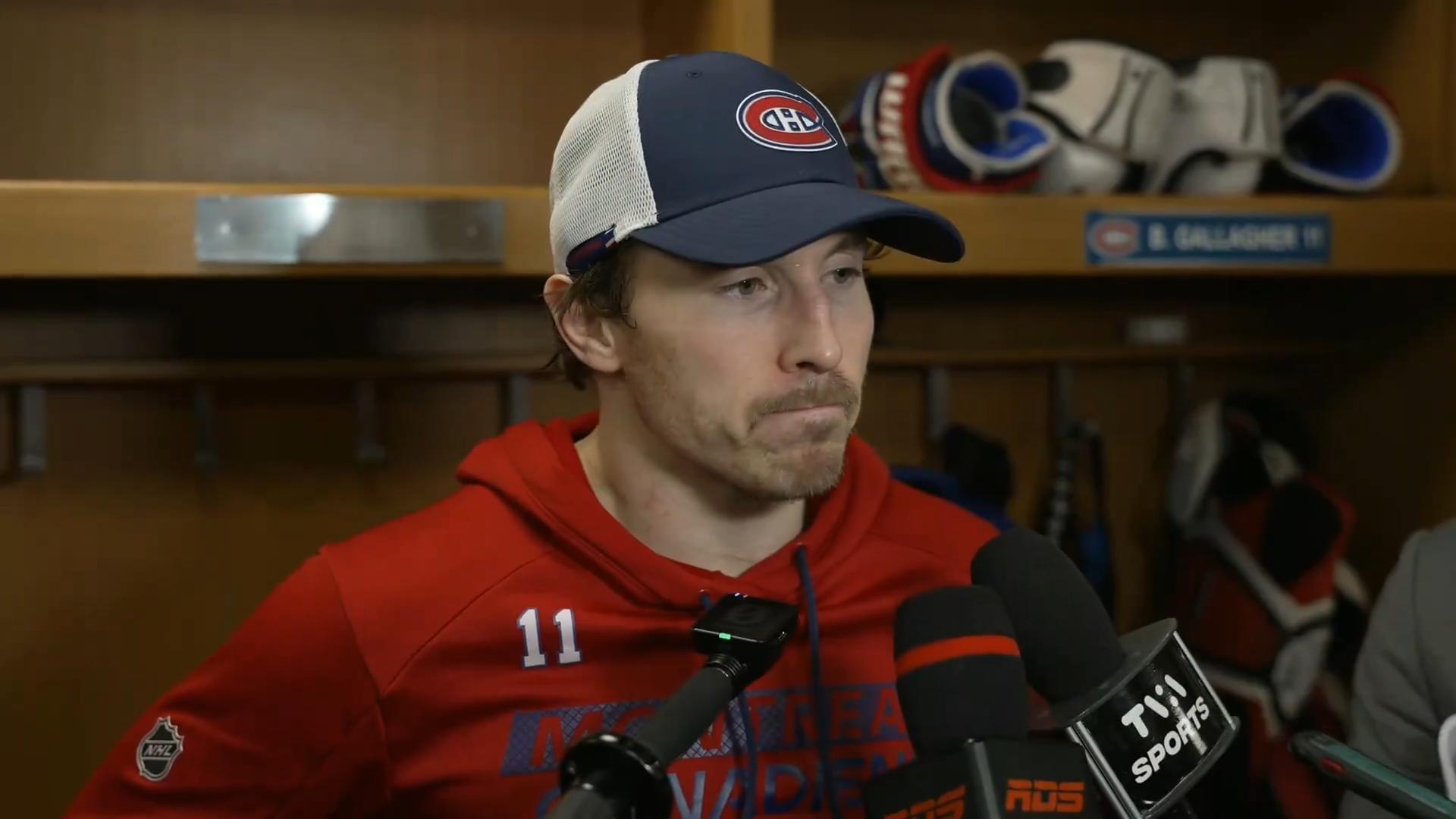 Brendan Gallagher could play his final game with the Canadiens tomorrow ...
