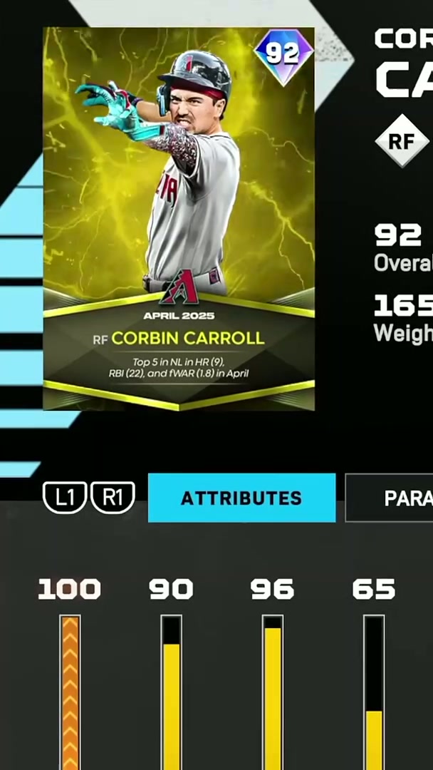 Lightning review: Corbin Carroll & Carlos Santana | MLB The Show 25
